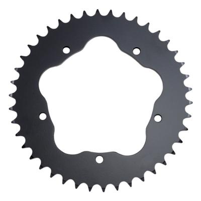 China Customized Steel Motorcycle Sprocket for Ducati 848 998 36-45T 525 Silver Finish for sale
