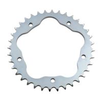 China Customized Steel Motorcycle Sprocket for Ducati 848 998 36-45T 525 Silver Finish for sale