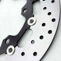 China Customized Front 300mm Brake Disc for Hyosung GV 650 Aquilia in Natural Color Black for sale