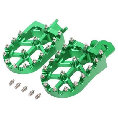 China Improve Your Kawasaki KLX 150 Performance with CNC Crafted Aluminum Alloy Foot Pegs for sale