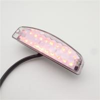 China Custom Driving Brake 12V Universal Motorcycle LED Modified Tail Light 0.07W-0.20W for sale
