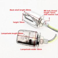 China Motorcycle E24 12V LED Turn Signal Light with Bright Illumination for sale