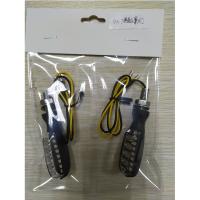 China LED Flowing Water Blinker Motorcycle Turn Signals Light Pointer Indicator Clear Color for sale