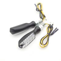 China LED Flowing Water Blinker Motorcycle Turn Signals Light Pointer Indicator Clear Color for sale