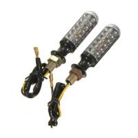China 2 x 12 led motorcycle e mark certificate featuring Durable Amber turn signals for sale