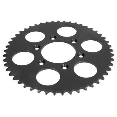 China Customized Steel 45T 49T Motorcycle Rear Sprocket for Aprilia 125 MX SX RX Customized for sale