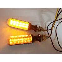 China 2 x 12 led motorcycle e mark certificate featuring Durable Amber turn signals for sale