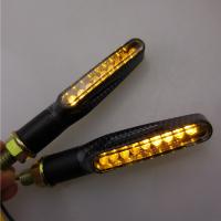 China Yellow Light Custom Sequential 9pcs LED Turn Signal Light for Motorcycle for sale