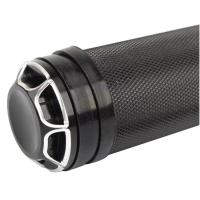 China 25mm Motorcycle Foot Pegs Rests for Harley Sportster Touring Dyna Road King Fatboy V-Rod Black for sale
