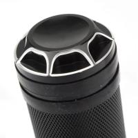 China 25mm Motorcycle Foot Pegs Rests for Harley Sportster Touring Dyna Road King Fatboy V-Rod Black for sale