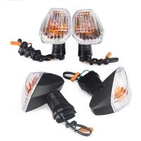 China Custom Fit Amber Indicator Lights for Kawasaki KLR650 ZX6R ZX6RR KLE500 KLE650 Z750S for sale