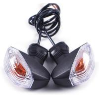 China Custom Fit Amber Indicator Lights for Kawasaki KLR650 ZX6R ZX6RR KLE500 KLE650 Z750S for sale