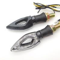 China Custom LED Patch Motorcycle Turn Signals Indicators Light Universal Design 12V for sale