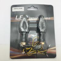 China Custom LED Patch Motorcycle Turn Signals Indicators Light Universal Design 12V for sale
