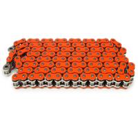 China Best 70cc 110cc 250cc Motorcycle Chain Manufacturers Tension Strength 17-52kN Design for sale