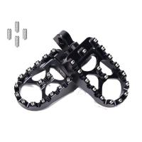China Custom 360 Degree Rotating CNC Wide Foot Peg for Harley Sportster 883 1200 XL Aluminum for sale