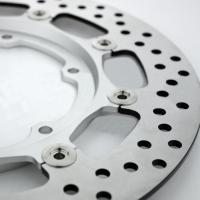 China Natural Color Custom Motorcycle Front 320mm Brake Disc for Yamaha XT 660 X Supermoto for sale