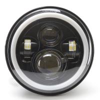 China Custom Modified 7 Inch LED Round Retro Vintage Motorcycle Headlight Sample Make Sample for sale