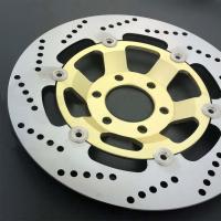China Stainless steel 420 2Cr13 Aluminum alloy Front 275mm Brake Disc for Suzuki GSX 1100 F for sale