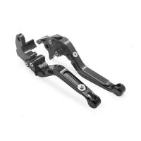 China Custom CNC Aluminum Alloy Motorcycle Brake Lever Set for BMW F800GS Adventure in Black for sale