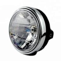 China Sleek Design 7 inch Motorcycle CB400 Halogen Headlight for Honda CB-1 CB 400 500 1300 for sale