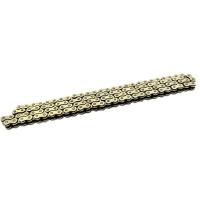 China Custom Gold Motorcycle Chain 415h for Superior Durability for sale