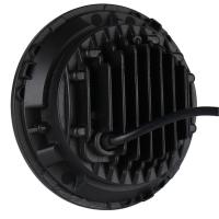 China 7 Inch Round LED Headlight for Harley High/Low Beam and Angel Eyes 50W for sale