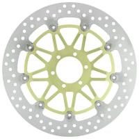 China Natural Color Golden Custom Motorcycle Front 320mm Brake Disc for Aprilia RS125 RS125R for sale
