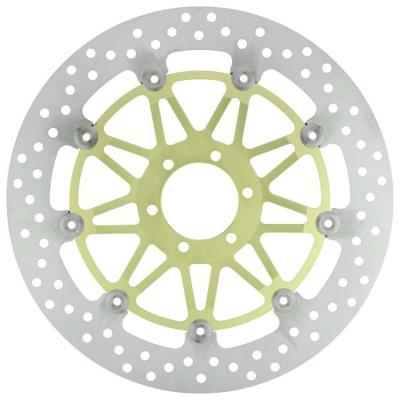 China Natural Color Golden Custom Motorcycle Front 320mm Brake Disc for Aprilia RS125 RS125R for sale