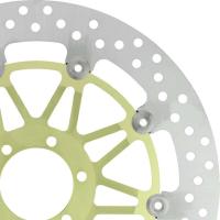 China Natural Color Golden Custom Motorcycle Front 320mm Brake Disc for Aprilia RS125 RS125R for sale