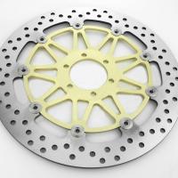 China Natural Color Golden Custom Motorcycle Front 320mm Brake Disc for Aprilia RS125 RS125R for sale
