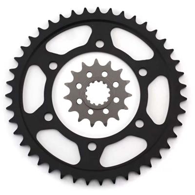 China Direct Customized 525 Motorcycle Sprocket 17T 43T for Yamaha MT 07 for sale
