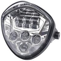 China Universal 60W Motorcycle LED Light Headlamp with Bracket Customized Modification for sale