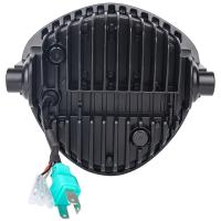 China Universal 60W Motorcycle LED Light Headlamp with Bracket Customized Modification for sale