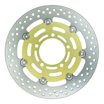China Customized Front 280mm Brake Disc for Kawasaki ZX-6 R Ninja in Natural Color Golden for sale