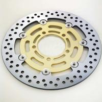 China Customized Front 280mm Brake Disc for Kawasaki ZX-6 R Ninja in Natural Color Golden for sale