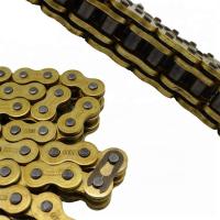 China 520 Motocross Gold O-Ring Motorcycle Chain for 20CrMnTi Replacement/Repair Solutions for sale