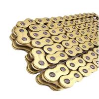 China 420 428 428h 520 Motorcycle Golden Chain Customizable for Motorcycle Replacement for sale
