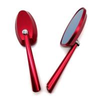 China Convex Surface Glass Size 10.3*5.5cm Customized Rear View Mirrors for Motorcycles for sale