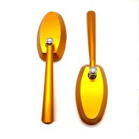 China Convex Surface Glass Size 10.3*5.5cm Customized Rear View Mirrors for Motorcycles for sale