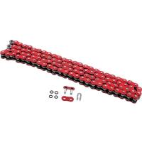 China Custom 420 428 428h 520 530 Colored Red Motorcycle Chain Ideal for Replacement/Repair for sale
