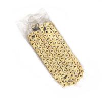 China High tension strength of 38kN customized 520 x ring motorcycle chain with copper coated for sale
