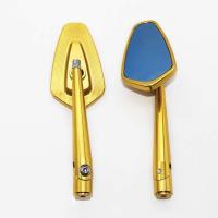 China Aluminum Modified CNC Sport Motorcycle Side Mirror Universal Rear View Mirrors for sale