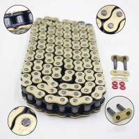 China High tension strength of 38kN customized 520 x ring motorcycle chain with copper coated for sale
