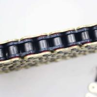 China High tension strength of 38kN customized 520 x ring motorcycle chain with copper coated for sale