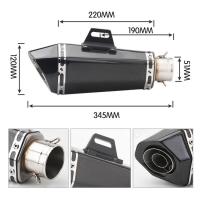 China Stainless Steel Exhaust Pipe Modification for Yamaha YZF R15 V3 Custom Design for sale
