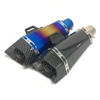 China Custom 51mm Exhaust Pipe for Yamaha R3 MT09 MT07 Modified Design Custom Logo Accepted for sale