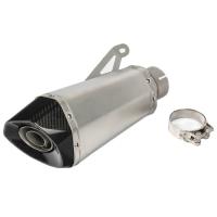 China Customized 60mm 300mm Carbon Fiber Motorcycle Exhaust Pipe for BMW S1000R S1000RR for sale