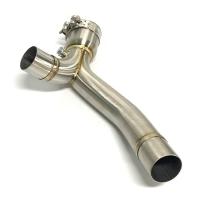 China Stainlsess Steel 304 Middle Exhaust Pipe for Suzuki GSXR1000 Customized Modification for sale
