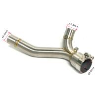 China Stainlsess Steel 304 Middle Exhaust Pipe for Suzuki GSXR1000 Customized Modification for sale